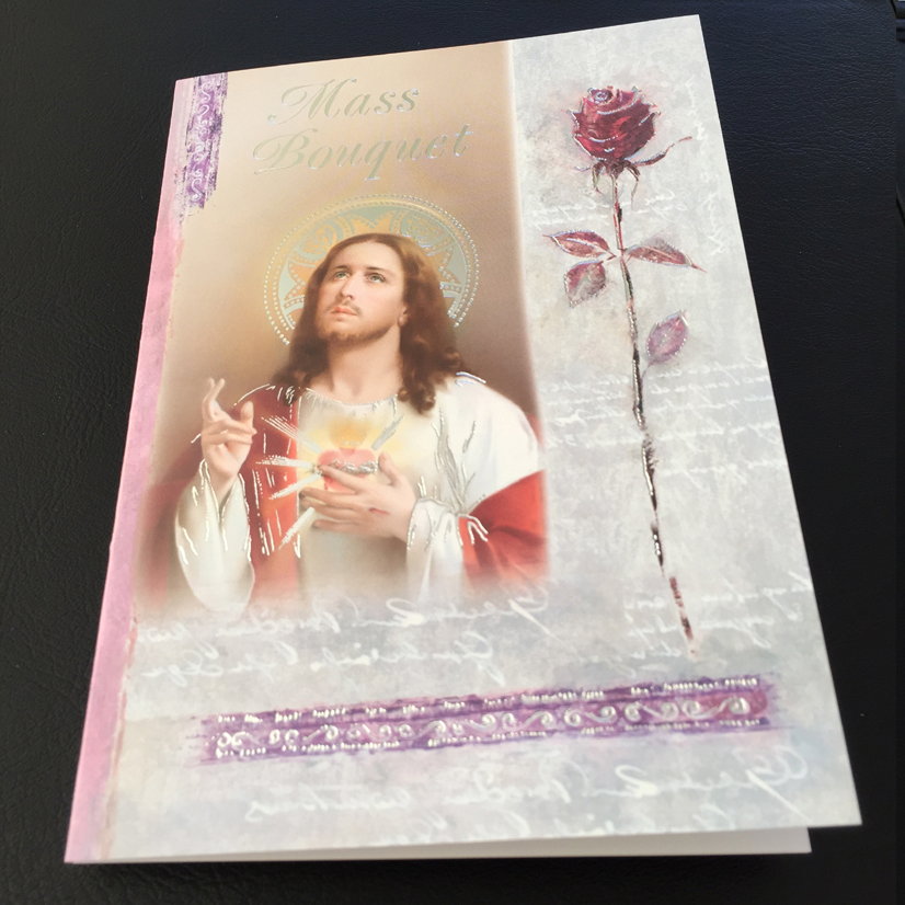 Mass Bouquet Cards - Missionaries of the Sacred Heart