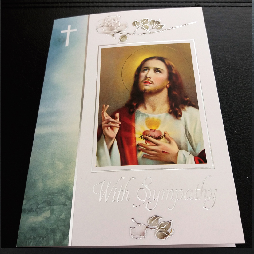 With Sympathy Mass Cards - Missionaries of the Sacred Heart