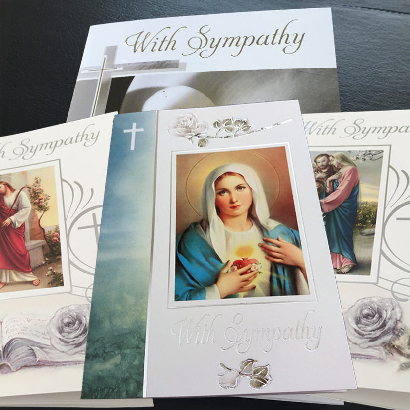 With Sympathy Mass Cards - Missionaries of the Sacred Heart