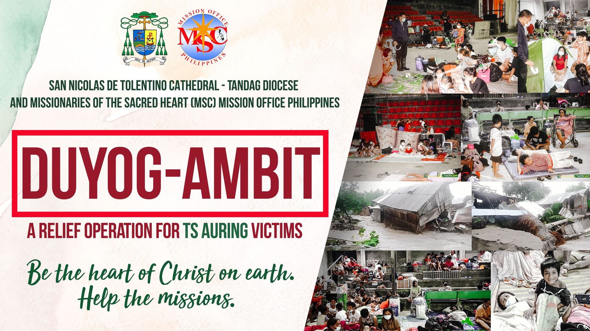 Typhoon Mission Response in the Philippines - Missionaries of the ...