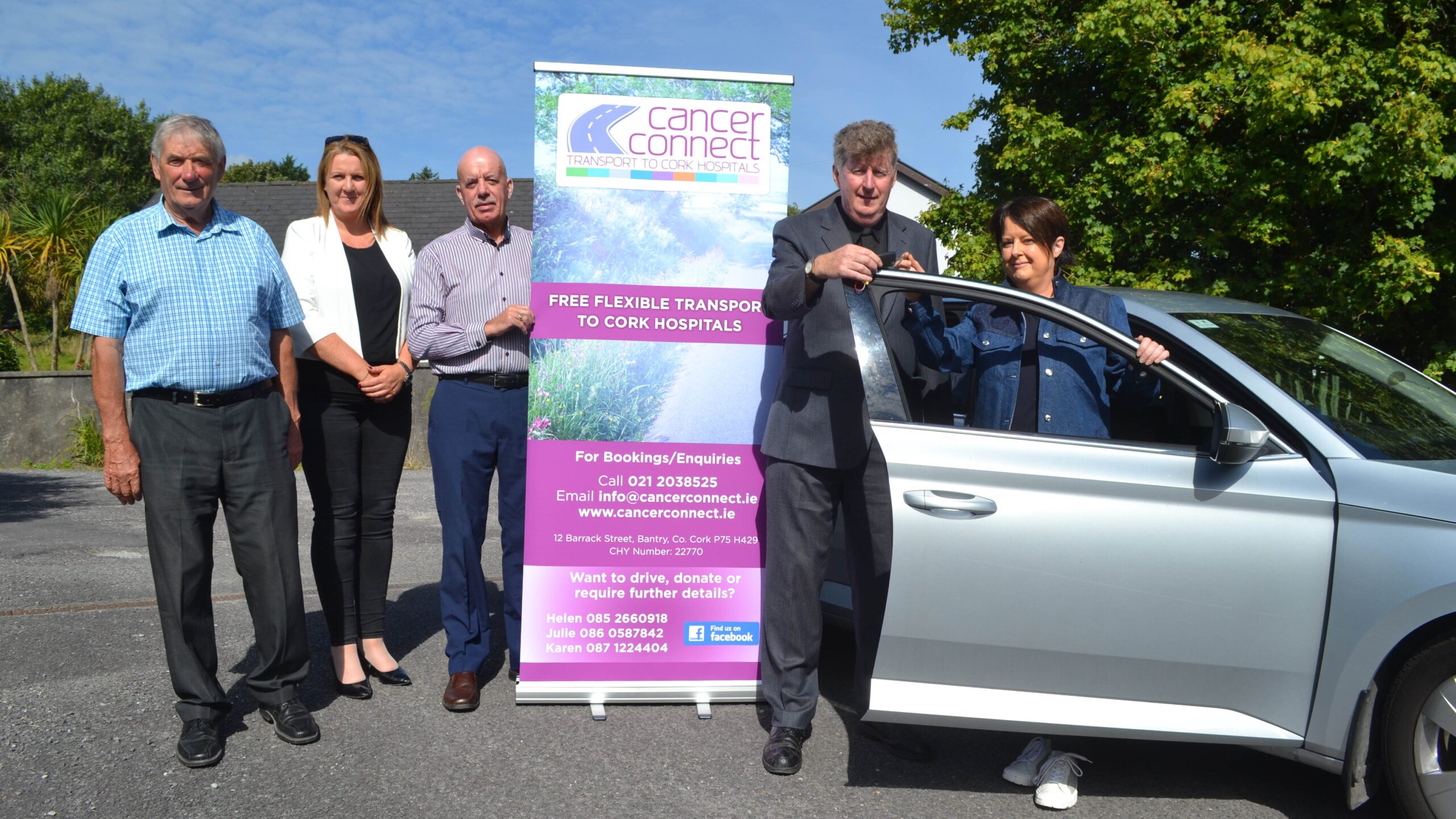Car presented to Cancer Connect - Missionaries of the Sacred Heart